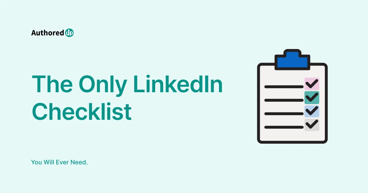 Unlock Your Potential with the Ultimate LinkedIn Checklist